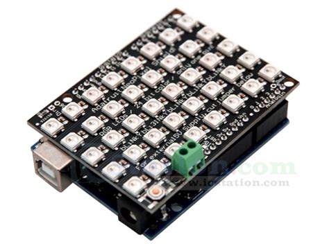 40bit Ws2812b 5050 Rgb Led Driver Module For Uno R3