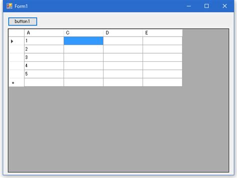 C DataGridView選択された列を削除する ITLAB51 COM