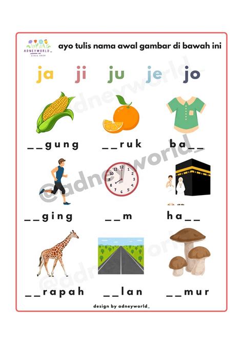Worksheet Printable Alfabet Ja Ji Ju Je Jo B Indonesia Prebabe Worksheets Chinese