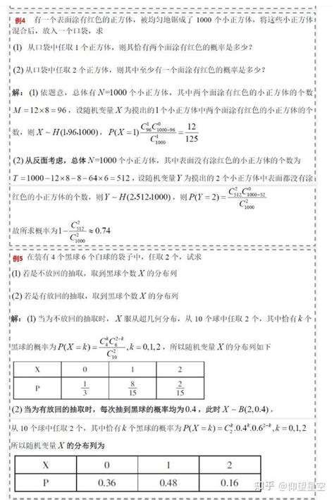 超几何分布与二项分布的区别与联系 知乎