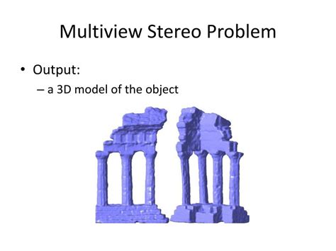 Ppt Silhouettes In Multiview Stereo Powerpoint Presentation Free Download Id2028195