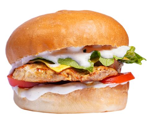 Բուրգեր «grilled Chicken մեծ Black Angus