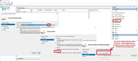 Solved How To Merge Avhdx When No Checkpoints Appear In Hyperv Manager Up And Running Inc
