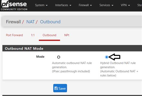 UPnP NAT Types For Consoles On Pfsense Accept Defaults