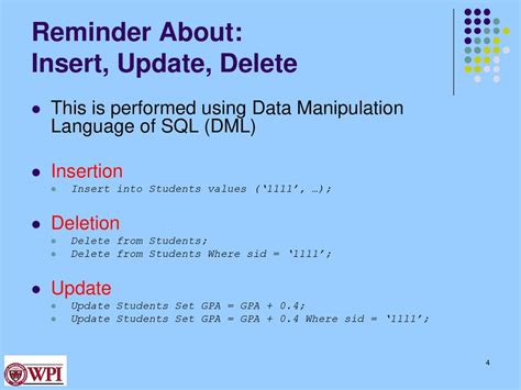 Sql Structured Query Language Ppt Download