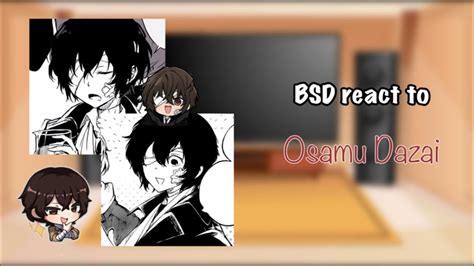 BSD React To Osamu Dazai YouTube