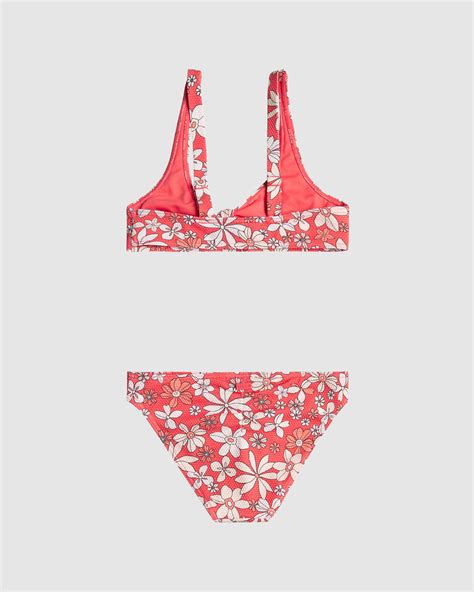 Girls 8 16 Fab Floral Bralette Set Roxy