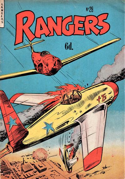 Gcd Cover Rangers Comics 28