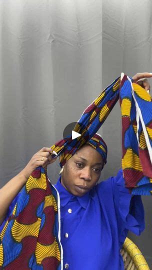 ankara quick headwrap tutorial by deg beautyfacebook in 2024