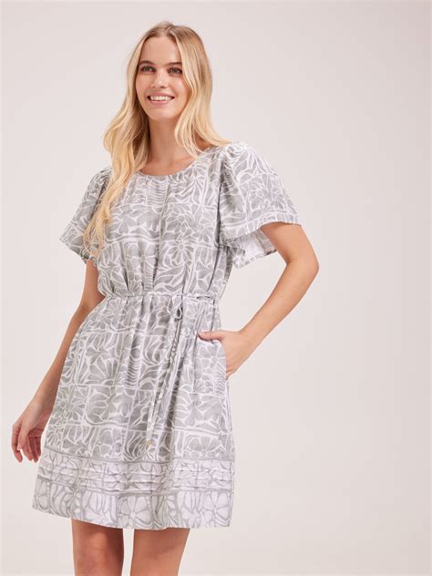 Zoey Flutter Sleeve Dress