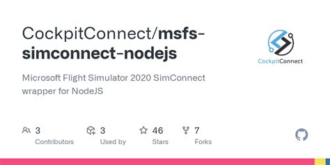 Github Cockpitconnectmsfs Simconnect Nodejs Microsoft Flight Simulator 2020 Simconnect
