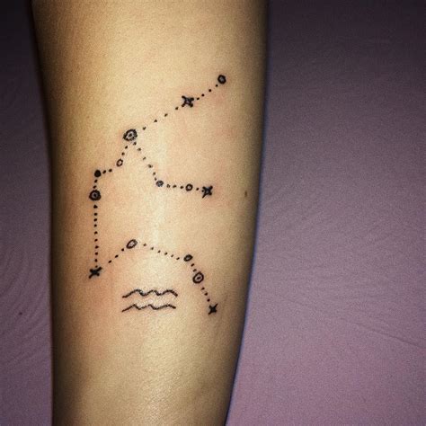 55 Of The Best Small Tattoo Ideas For Aquarius Tattoo