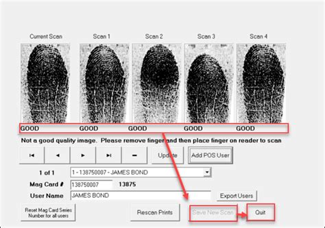 Fingerprint Guide In Positouch Shift4 Knowledge