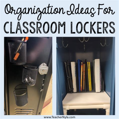 How To Decorate Classroom Lockers Nylas Crafty Teaching