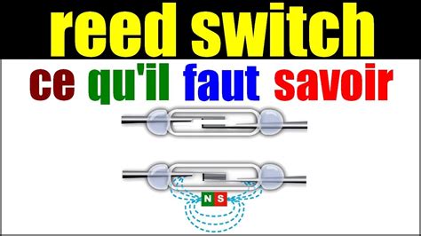 Interrupteur Reed Switch Ils électrique Relais Capteur électronique Ampoule Reed Arduino Youtube