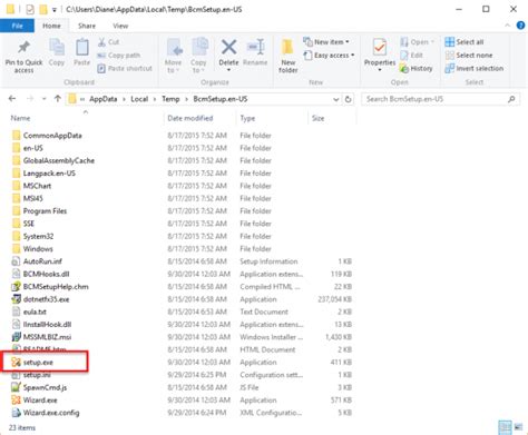 BCM Installer Tries To Install A Different Program