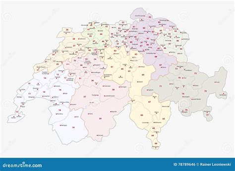 Postcode Map Of Uk Vector Illustration 25081056