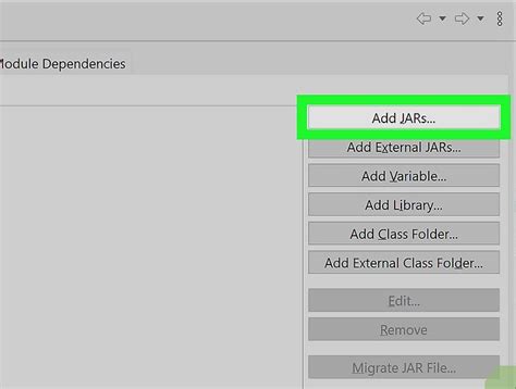 Как добавить библиотеки Jar в проект на Eclipse Java