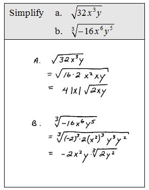 OpenAlgebra Com Free Algebra Study Guide Video Tutorials Chapter 8 Sample Test Questions