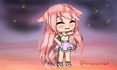 Gacha Life Pink Girl Wallpapers Wallpaper Cave