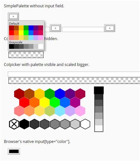 网页rgba颜色选择器调色板jquery插件代码 100素材网