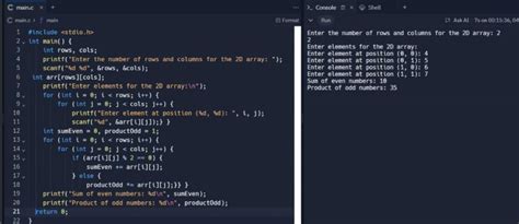 Day 73 C Program For Array Arithmetic Himani Bansal Posted On The Topic Linkedin