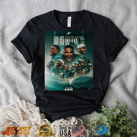 Philadelphia Eagles Nfc Champions Super Bowl Lvii 2023 Shirt Hoodie