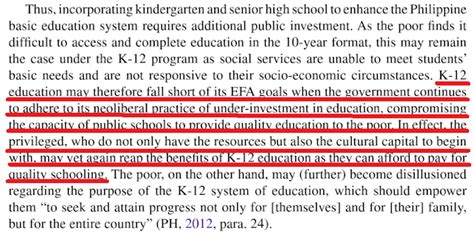 Depeds K To 12 After Four Years