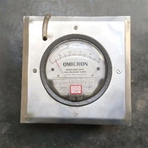 Differential Pressure Gauge Stainless Steel Differential Pressure