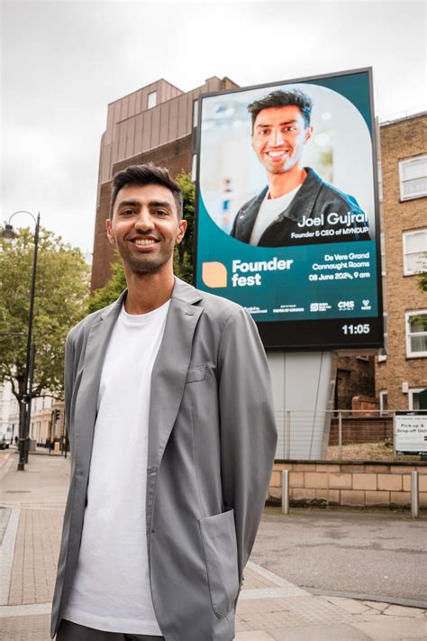 Joel Gujral On Linkedin Thanks Foundervine For The Billboard Ill Be