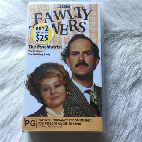 Fawlty Towers Tv Show Vintage John Cleese Bbc Comedy Series British