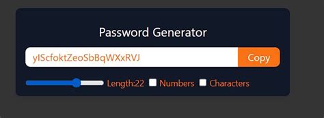 Webdevelopment Reactjs Tailwindcss Vite Passwordgenerator Coding