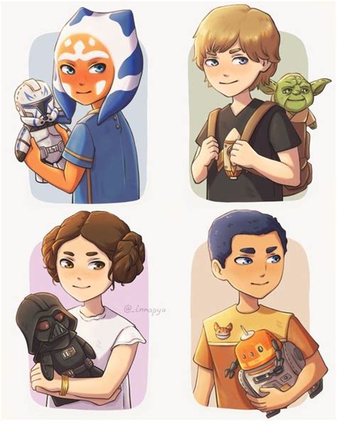 Inna 🌿🌻 On Instagram Starwars Theclonewars Starwarsrebels Lukeskywalker Princessleia