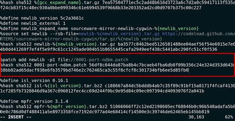 apply newlib patch to rtems source builder by vaibhav gupta my gsoc 2019 journey medium