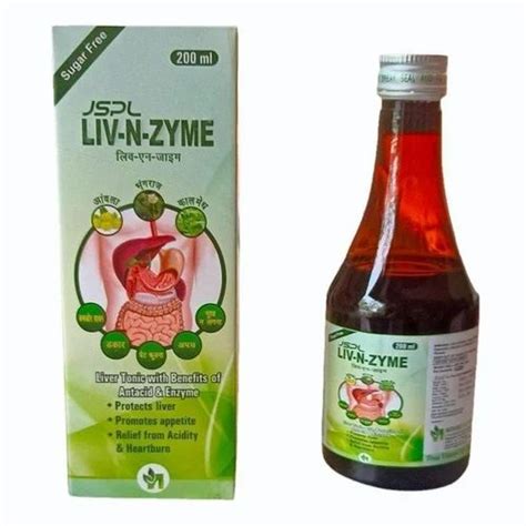 Liv N Zyme Syrup 200 Ml At ₹ 165box In New Delhi Id 2852259855255