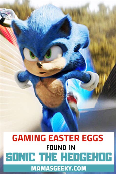 Gaming Easter Eggs Found In The Sonic The Hedgehog Movie