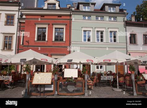 Jewish Themed Restaurant In Kazimierz Neighborhood Krakow Cracow