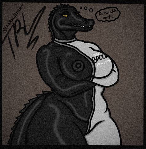 Rule 34 Big Ass Big Breasts Black Caiman Bored Expression Brooklyn