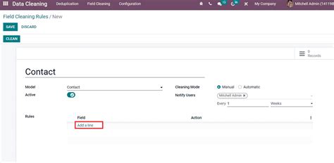 How To Create Field Cleaning Rules In Odoo 15 Data Cleaning Module
