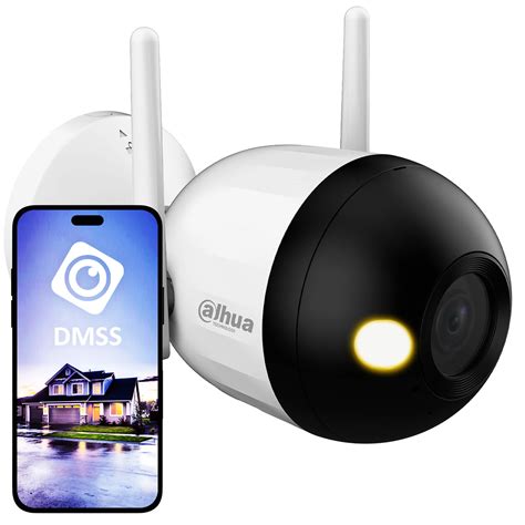 Kamera Tubowa Wifi Dahua Bullet F4c Pv 4mpx Smart Dual Light Aktywne Odstraszanie G Vision