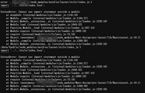需求 服务端渲染出错 Issue ant design pro components GitHub
