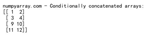 Numpy数组垂直拼接:使用concatenate函数实现高效数据合并极客教程 Numpy数组垂直拼接:使用concatenate函数实现高效数据合并极客教程