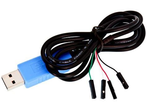 Модуль Usb To Ttl 4 Pin Wire Кабель преобразователь Usb Ttl 1м