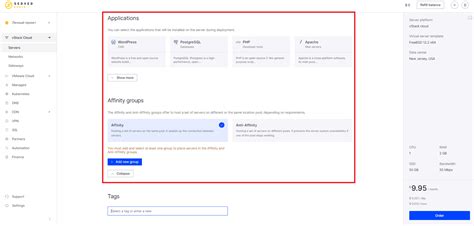 How To Create A Server In The Serverspace Control Panel
