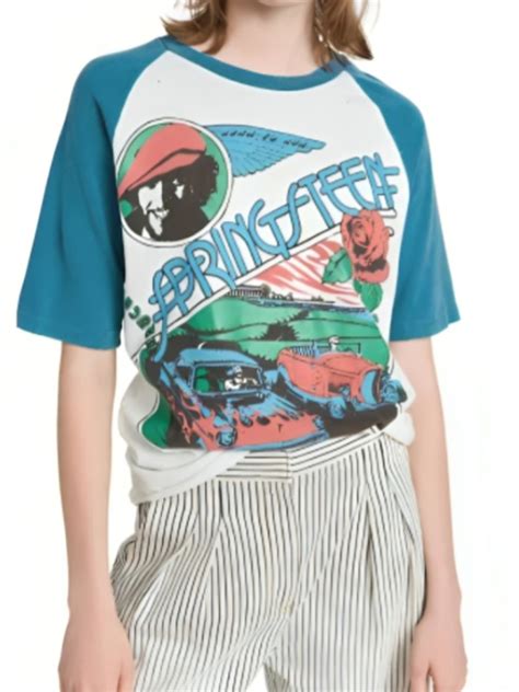 High Potential Kaitlin Olson Springsteen Tee Bruce Springsteen Raglan Tee