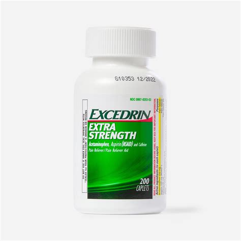 Excedrin Extra Strength Caplets 200 Ct
