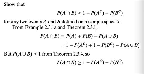 Solved Show That P ANB 1 P AC P BC For Any Two Chegg Com