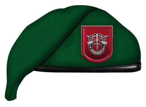 Green Beret Hat Insignia