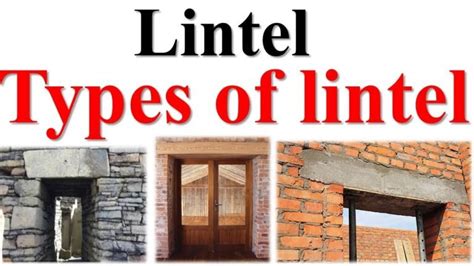 What Is Lintel Definition Uses Properties And Types Civil Tutorials