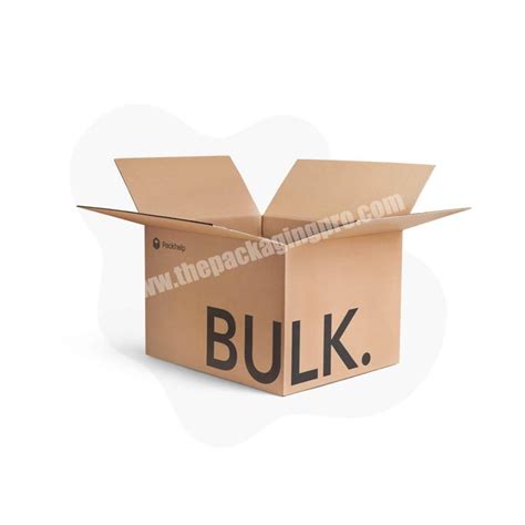 Custom Logo Large Shipping Boxes Packing Box Cardboard